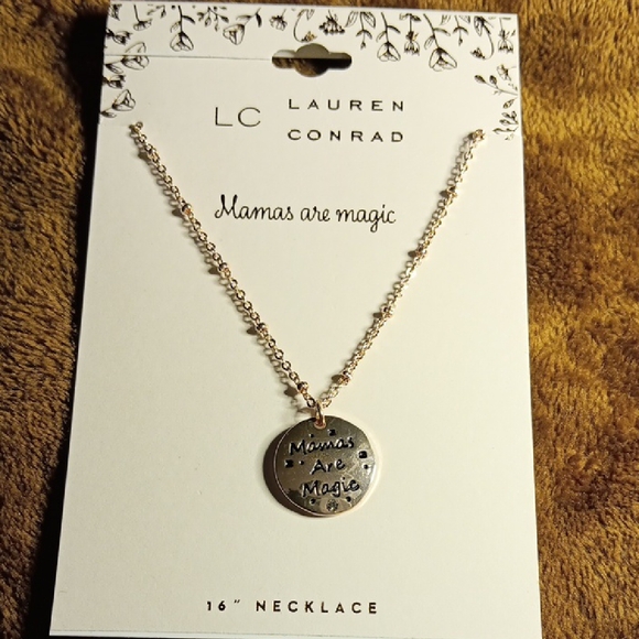 LC Lauren Conrad | Jewelry | Lc Lauren Conrad Gold Necklace Mamas Are ...